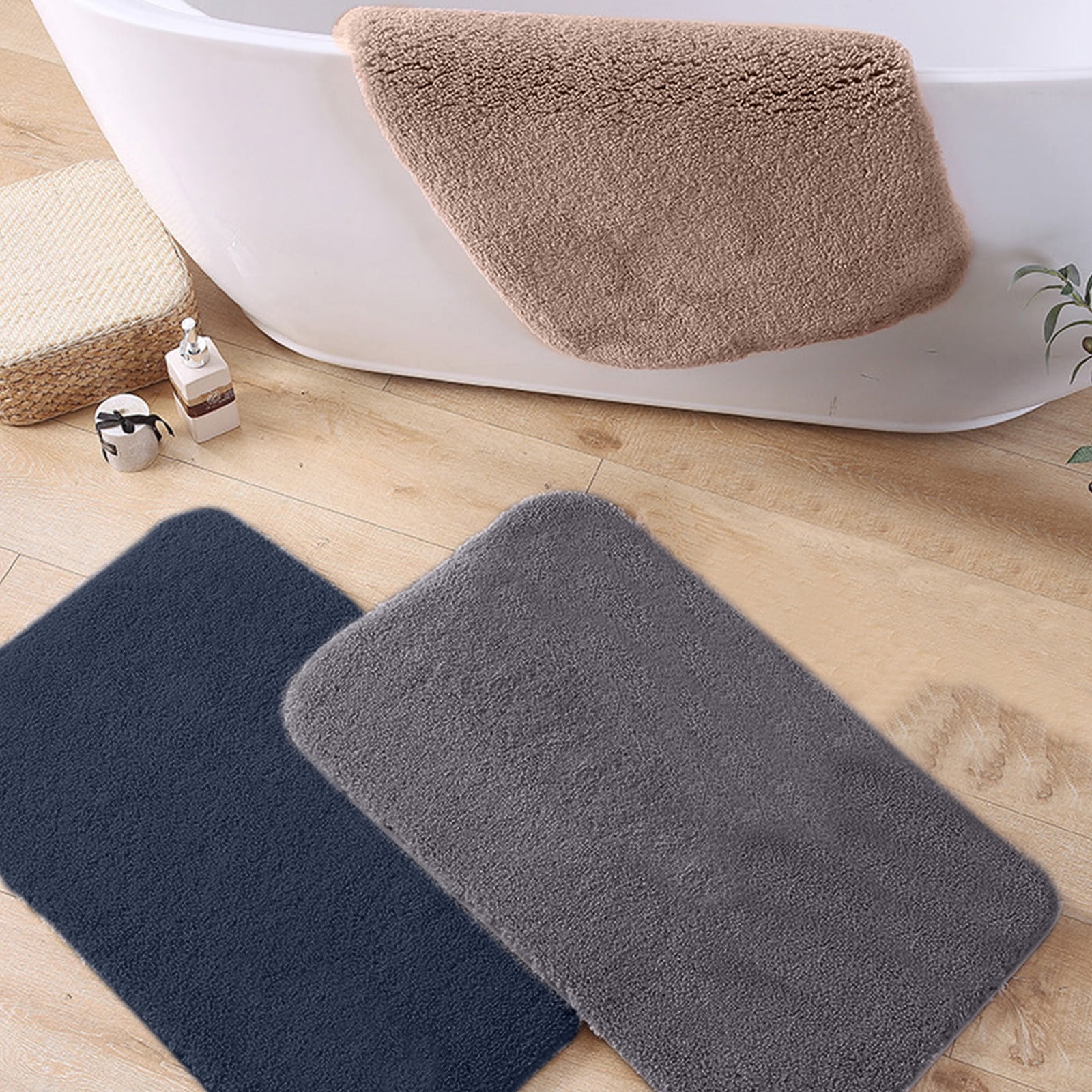 Bathroom Rug Mat 30x20, Extra Soft and Absorbent Microfiber Bath Rugs ...