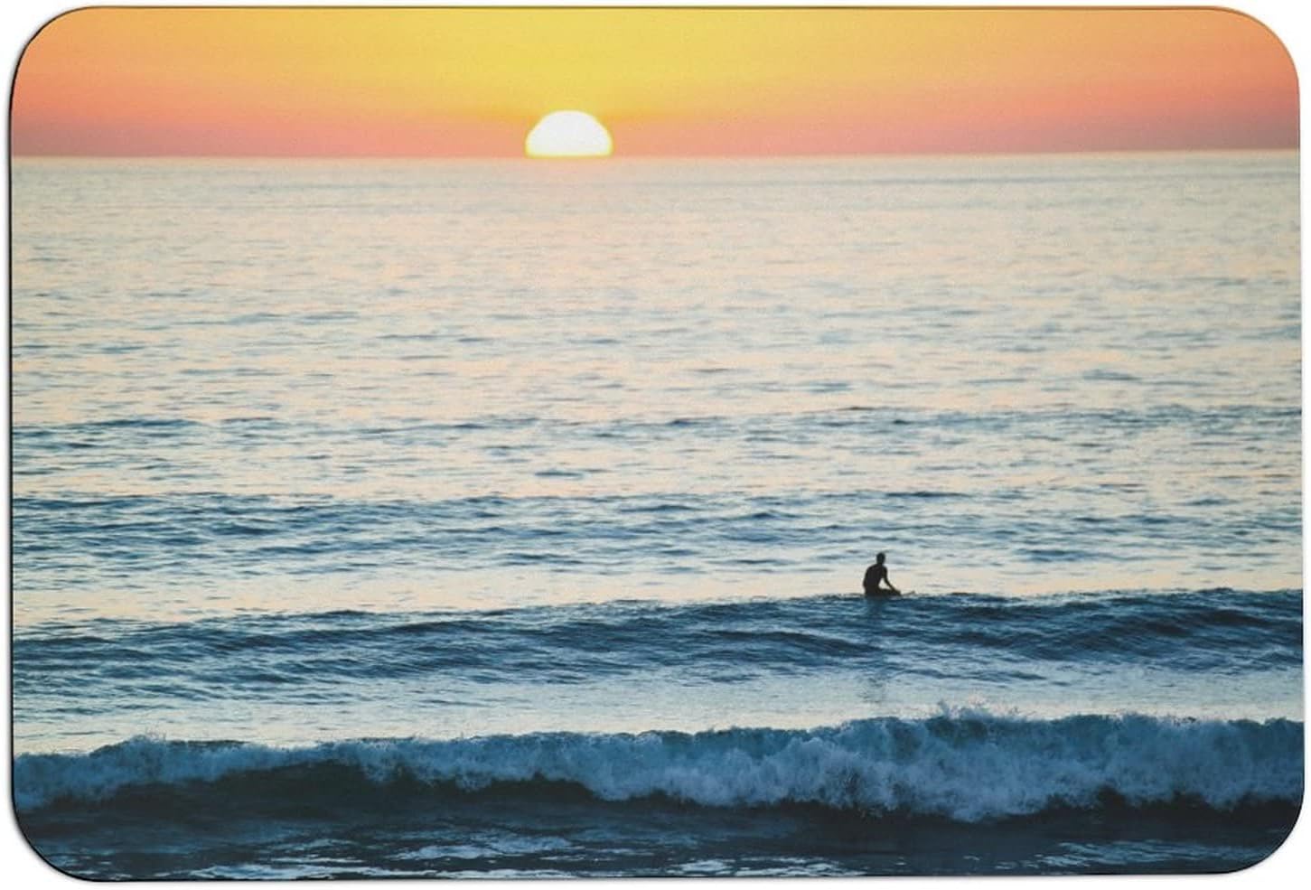 Bathroom Rug Mat Ocean Water Wave Seascape Shower Bath Rug Sea Waves ...