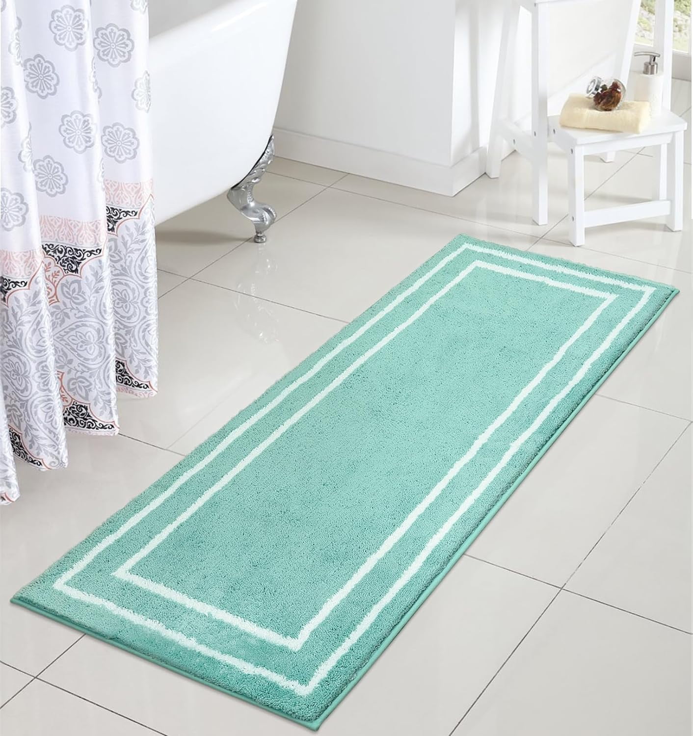 Mint Green Bathroom Rugs