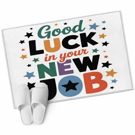 Bathroom Rugs 2x3 Ft, Funny Words Non Slip Area Rugs for Kitchen ...