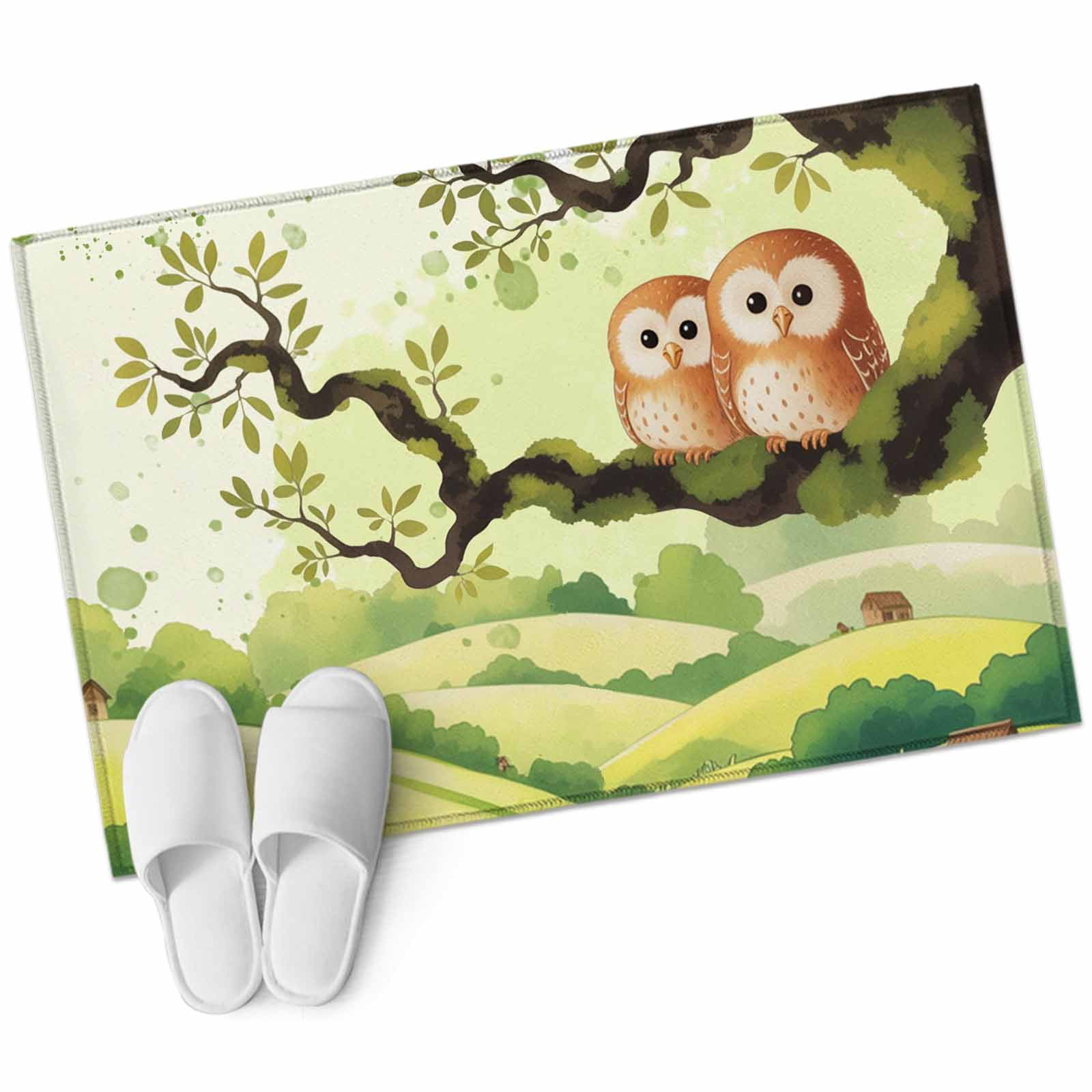 Bathroom Rugs 2x3 Ft, Japanese Harmony Non Slip Area Rugs for Kitchen ...