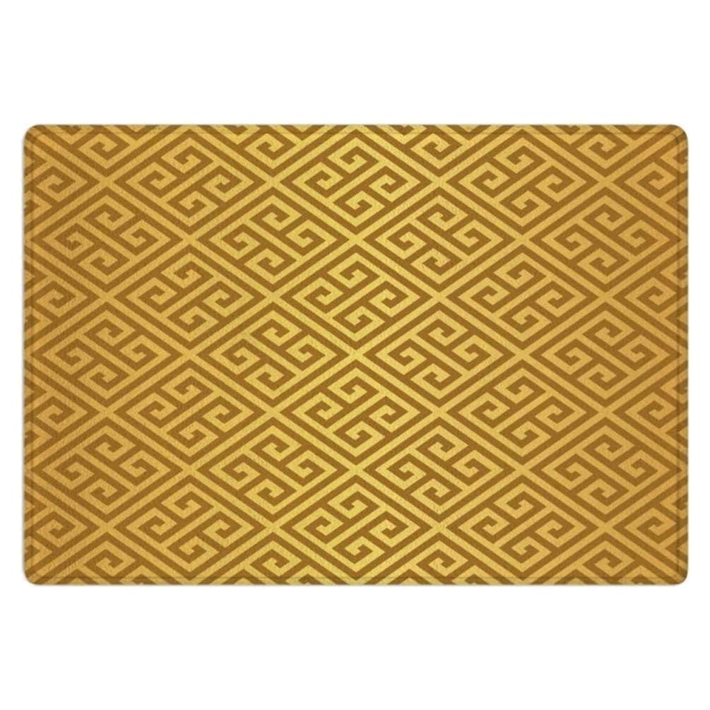 Bathroom Rugs Gold Bath Mats,Gold Greek Key Bath Mat,Greek Key Pattern ...
