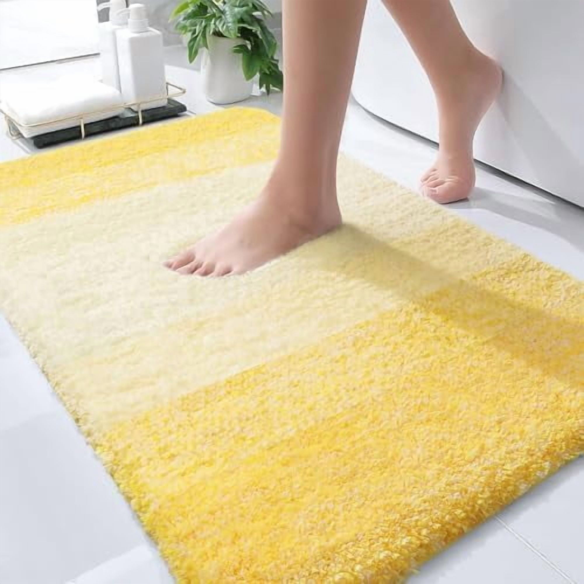 Bathroom Rugs Mat 30x20, Extra Soft Absorbent Microfiber Bath Rugs ...