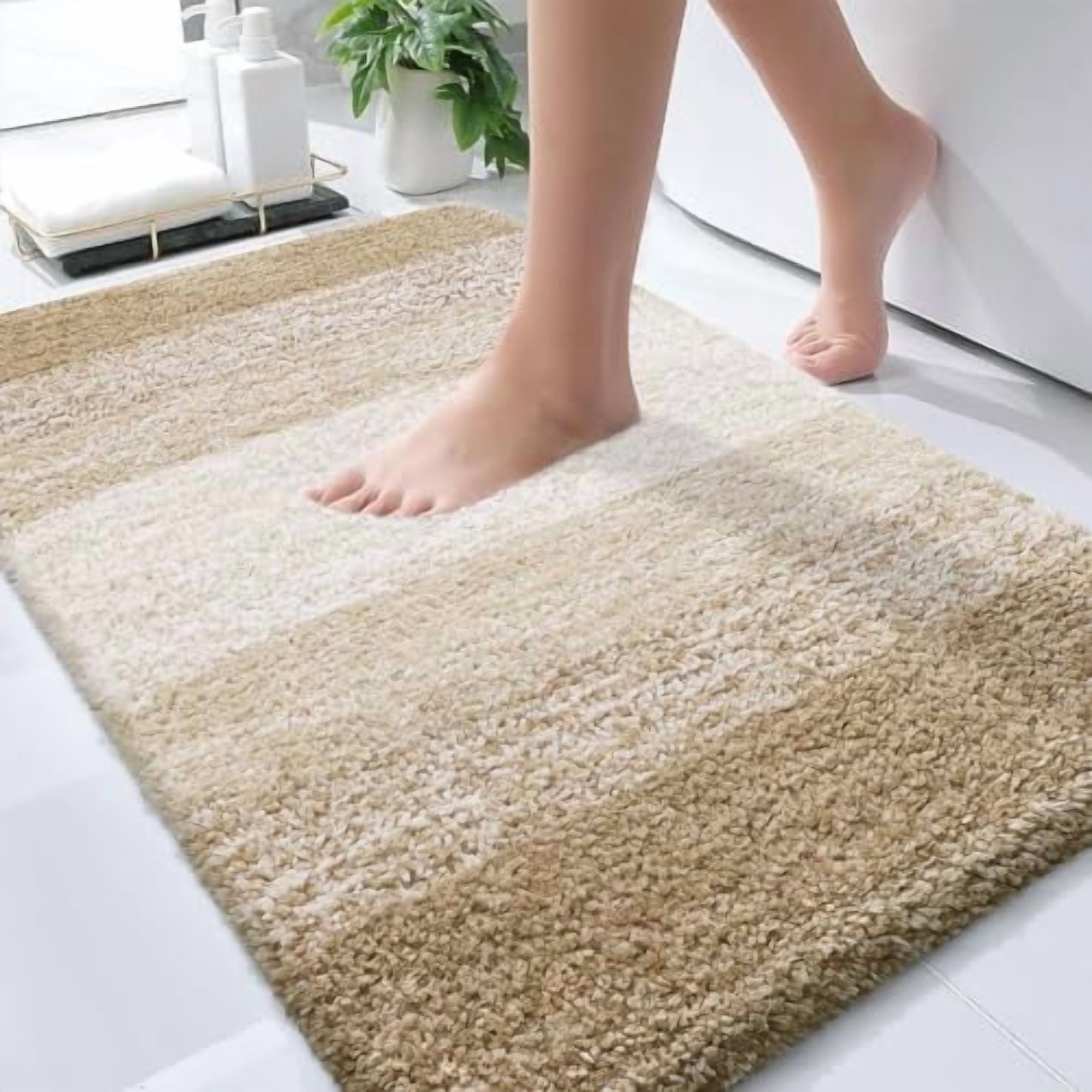 Bathroom Rugs Mat 30x20, Extra Soft Absorbent Microfiber Bath Rugs ...