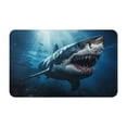 Bathroom Rugs Non Slip Washable - 3D Realistic Shark Kitchen Mats for ...