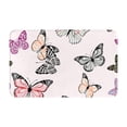 Bathroom Rugs Non Slip Washable - Beautiful Butterfly Kitchen Mats for ...