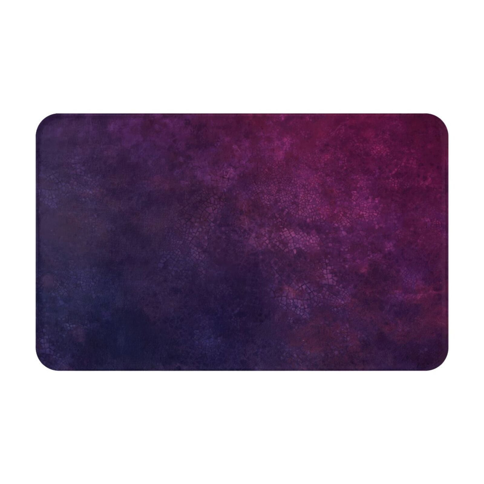 Bathroom Rugs Non Slip Washable - Black Dark Blue Purple Kitchen Mats ...