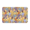 Bathroom Rugs Non Slip Washable - Cycling Elephant On Bicycle In Park ...