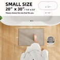 Bathroom Rugs Non Slip Washable Super Absorbent Thin Bath Mat Small ...
