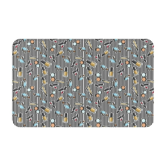 Bathroom Rugs Non Slip Washable - cute makeup Kitchen Mats for Floor ...