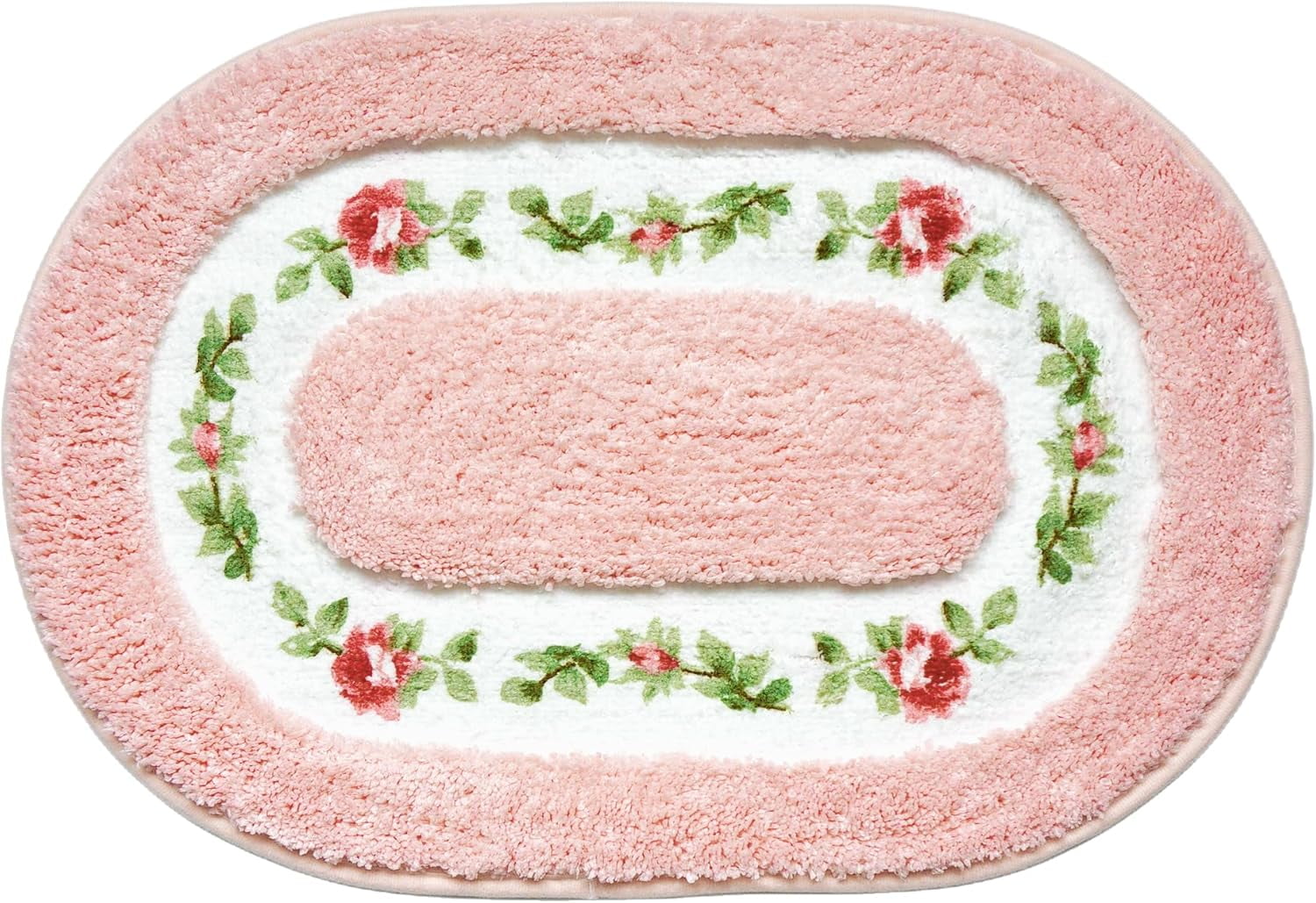 Bathroom Rugs Romantic Rose Flower Shaggy Area Rugs for Living Room ...