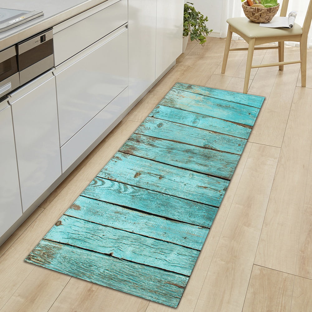 Bathroom Rugs Soft Non Slip Absorbent Memory Foam Bath Mat Extra Large Size Runner Long Rug for ...