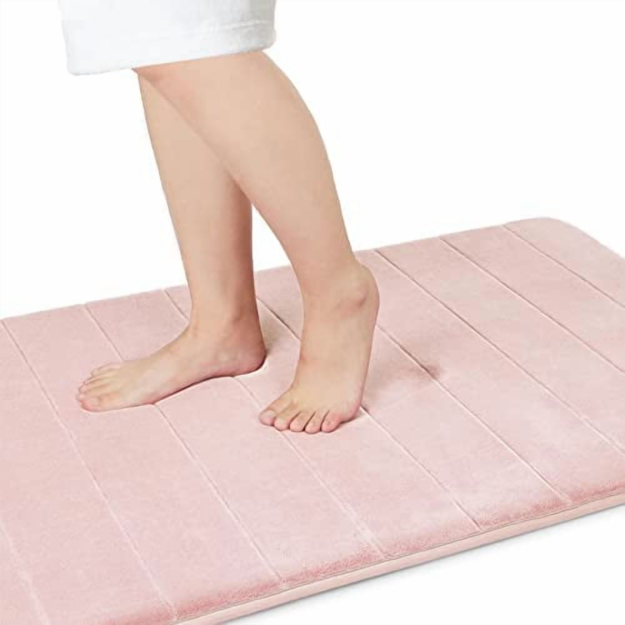 Bathroom Runner 55"x24", Non Slip Memory Foam Bath Mat, Super Soft ...