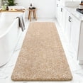 Bathroom Runner Rugs 24x60, Super Absorbent Microfiber Large Bath Mat ...
