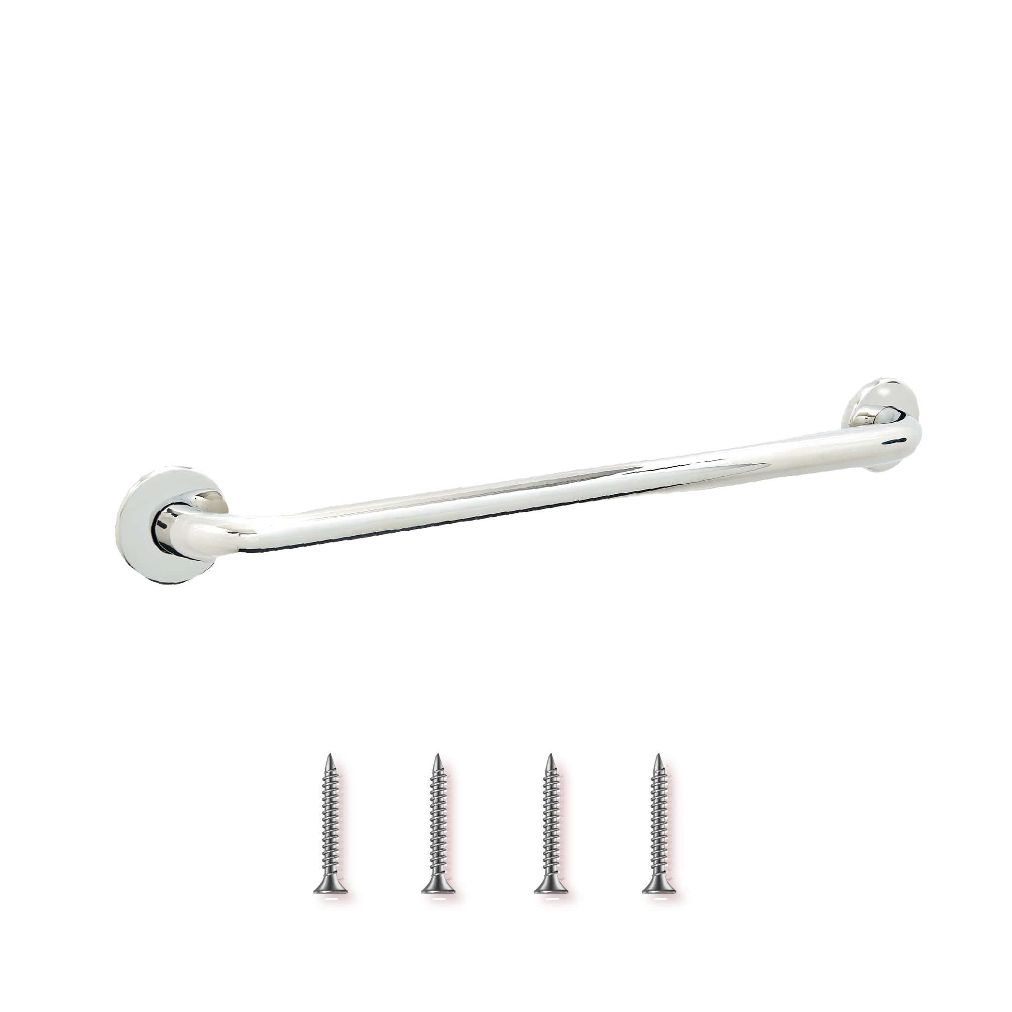 Bathroom Safety Grab Bar - Polished Chrome/ADA Shower Bathtub Steps/304 ...
