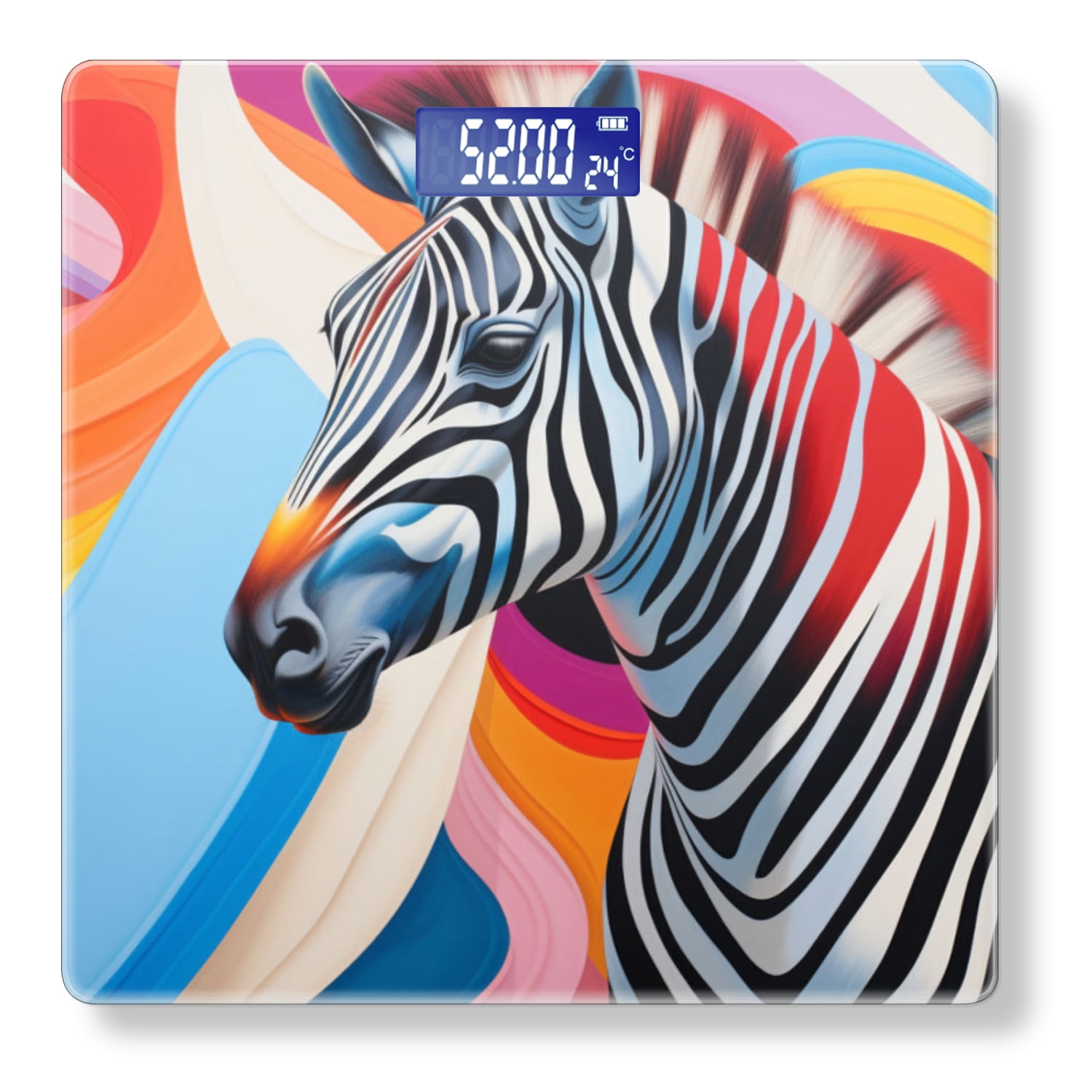 Bathroom Scale, Highly Accurate Digital Body Scale,Precisely Measures ...
