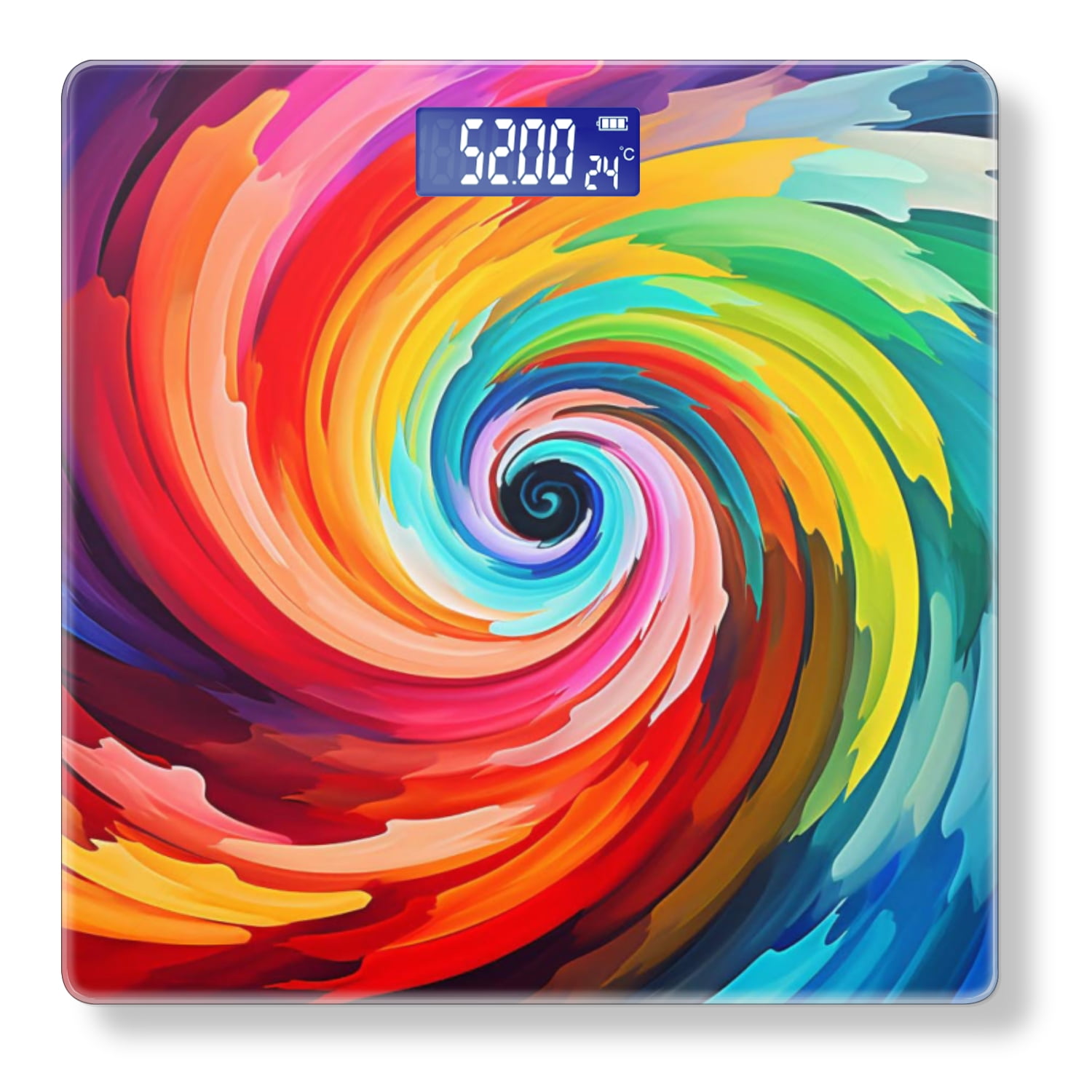 Bathroom Scale, Highly Accurate Digital Body Scale,Precisely Measures ...