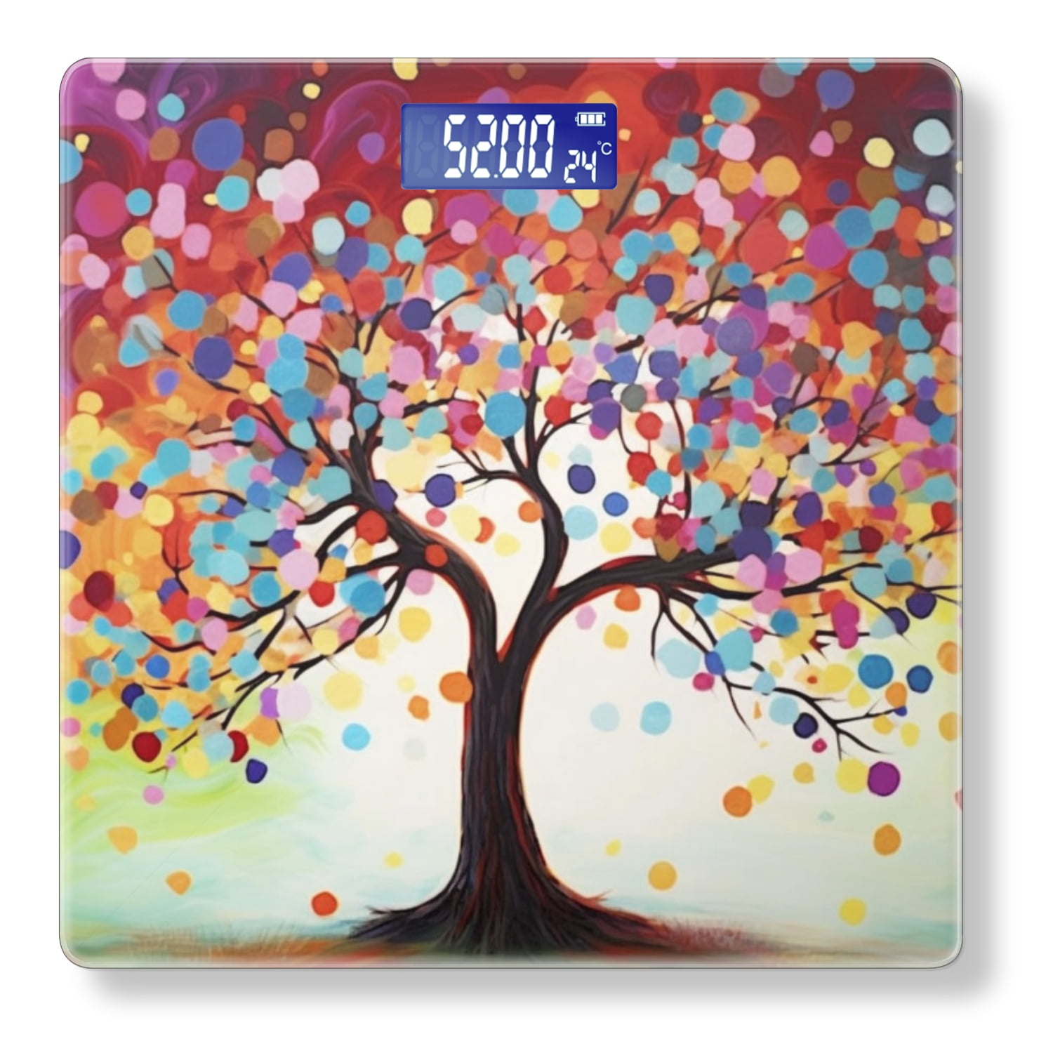 Bathroom Scale, Highly Accurate Digital Body Scale,Precisely Measures ...