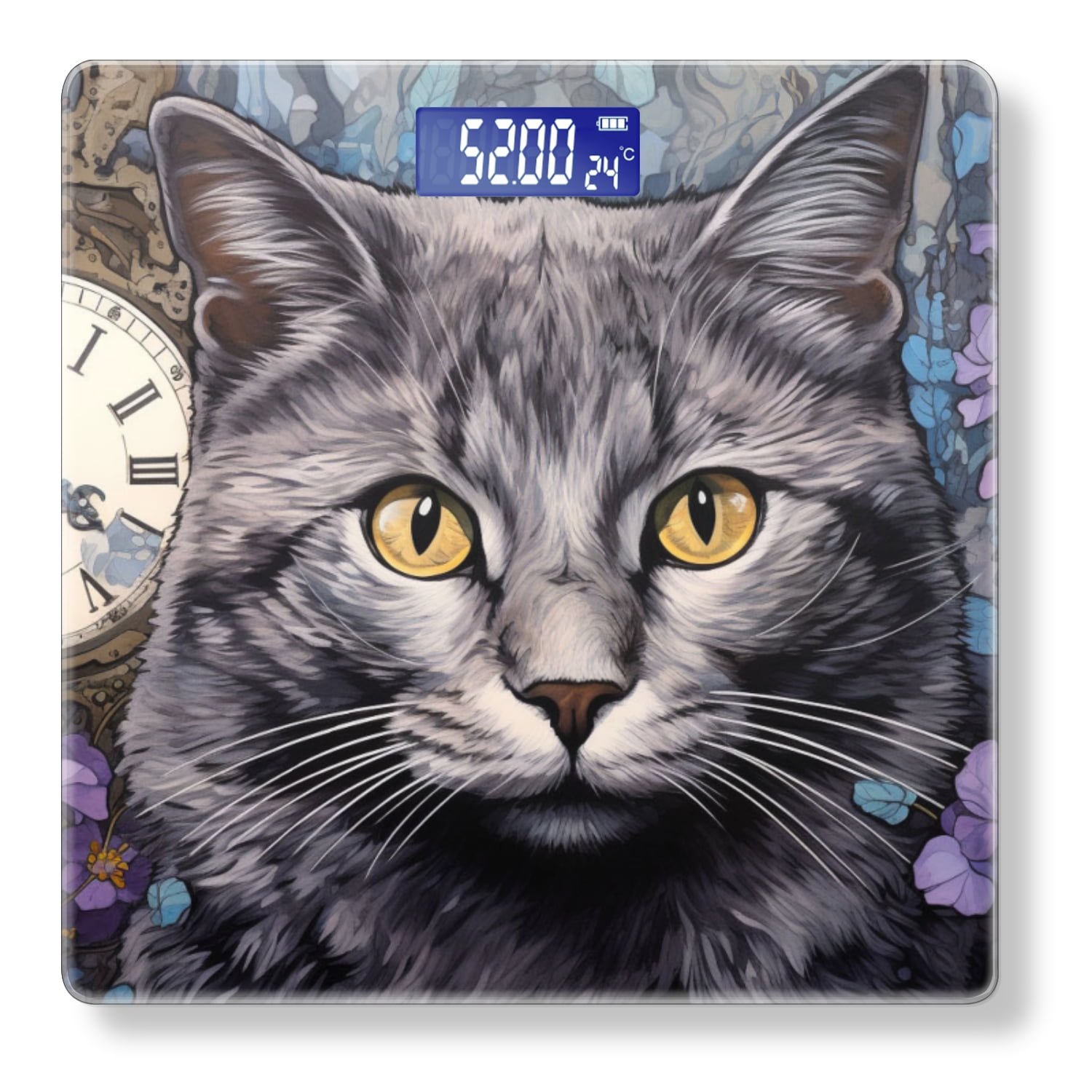 Bathroom Scale, Highly Accurate Digital Body Scale,Precisely Measures ...