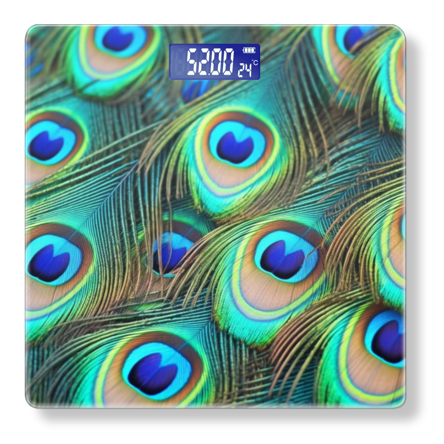 Bathroom Scale, Highly Accurate Digital Body Scale,Precisely Measures Weight up to 400 lbs ...