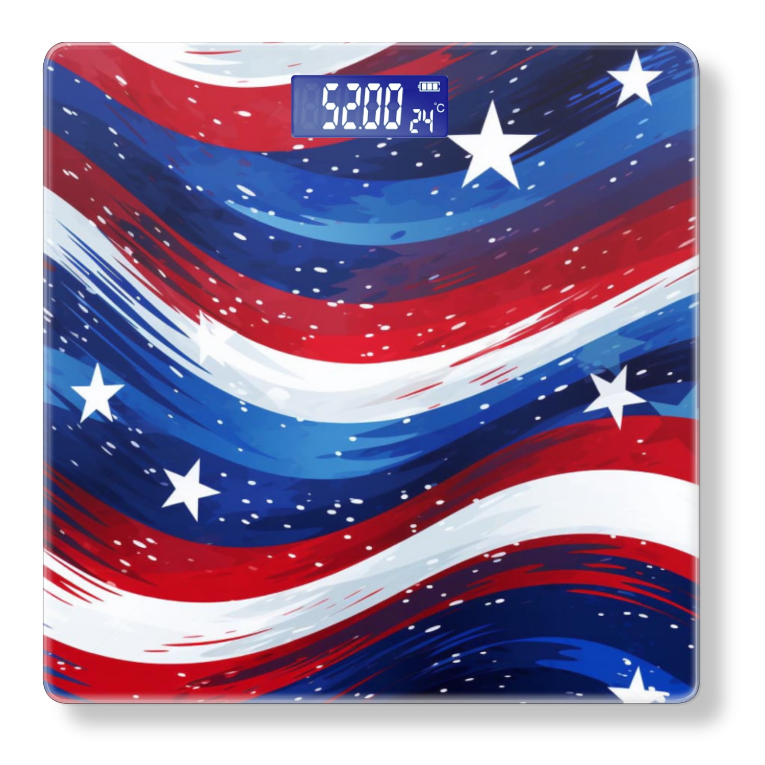 Bathroom Scale, Highly Accurate Digital Body Scale,Precisely Measures ...