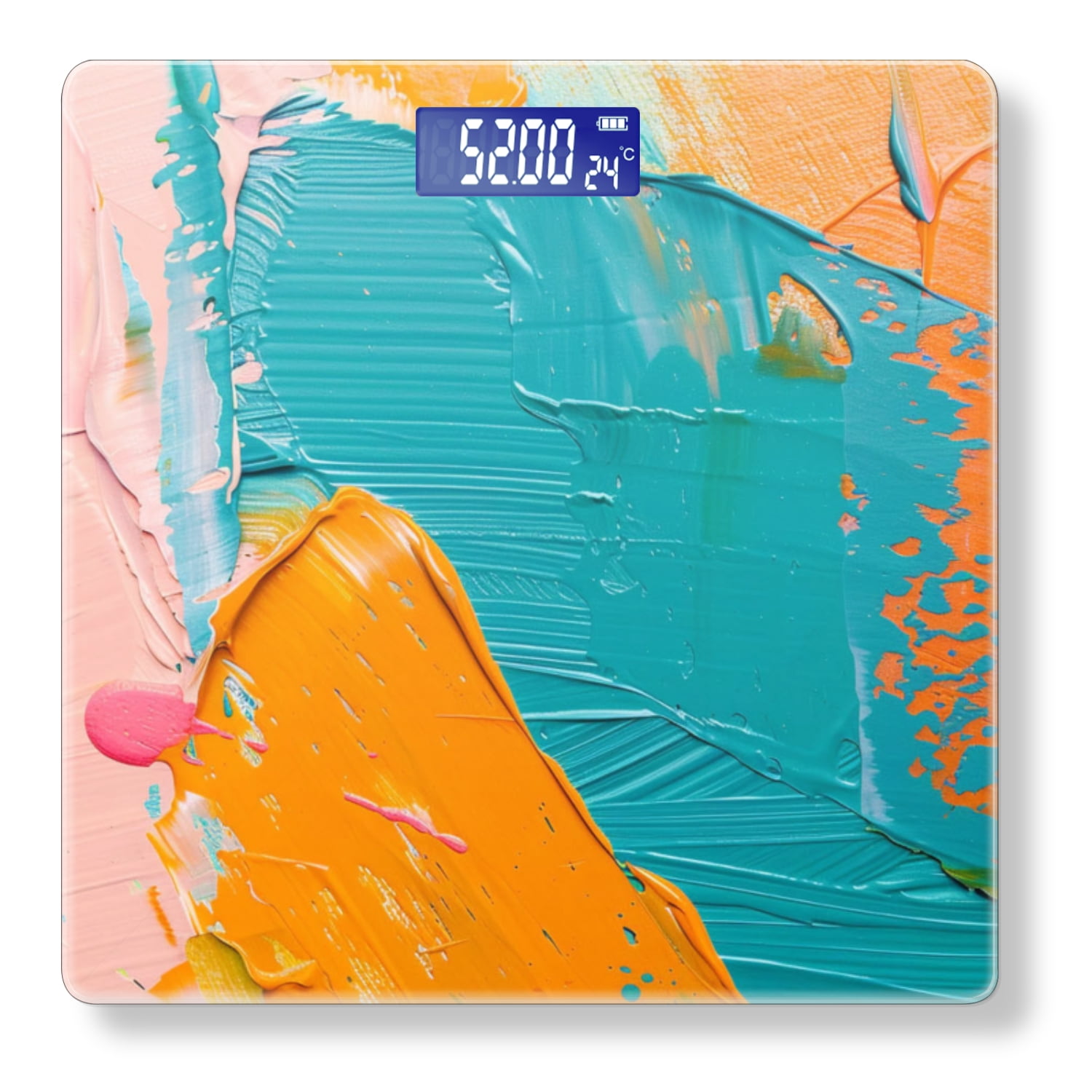 Bathroom Scale, Highly Accurate Digital Body Scale,Precisely Measures ...