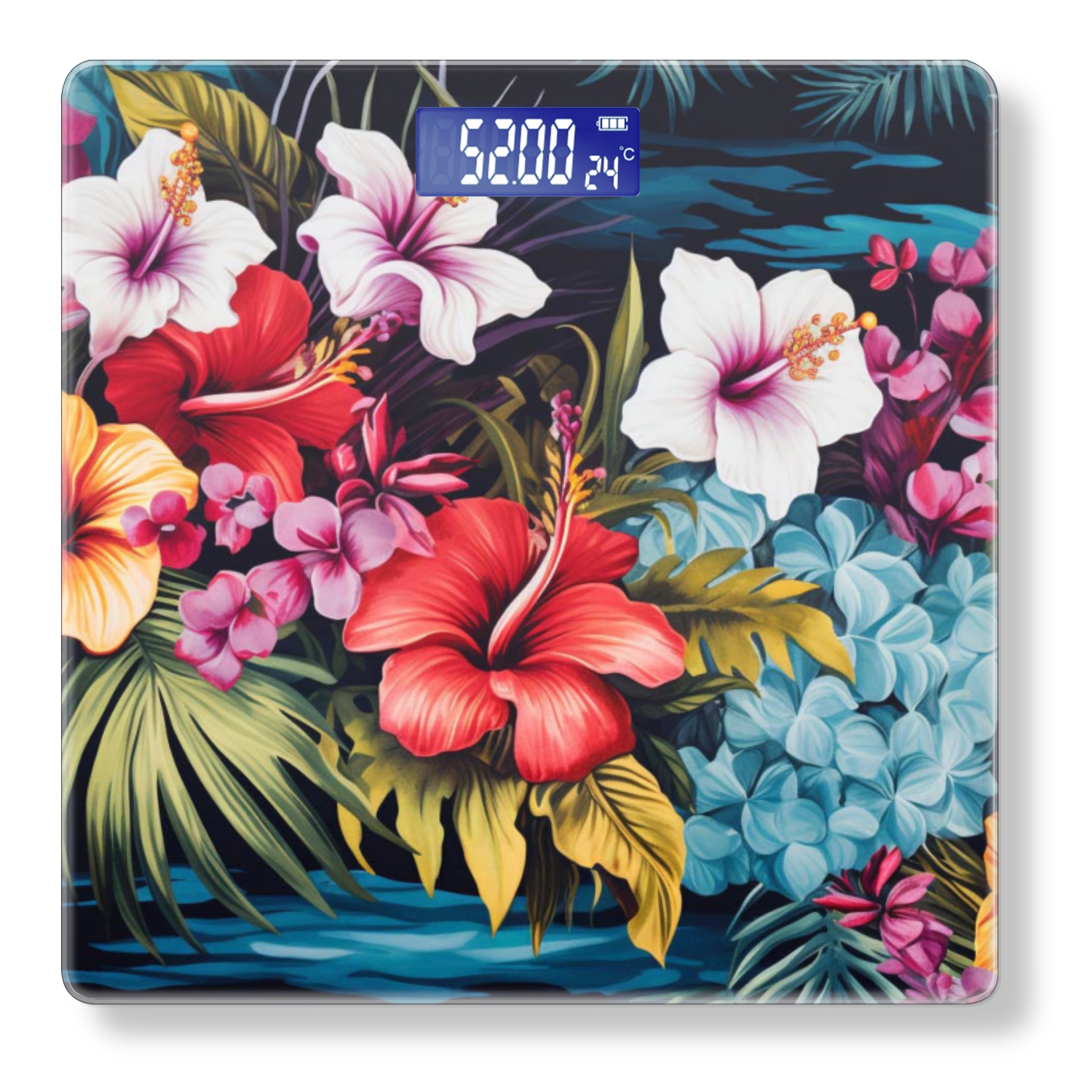 Bathroom Scale, Highly Accurate Digital Body Scale,Precisely Measures ...