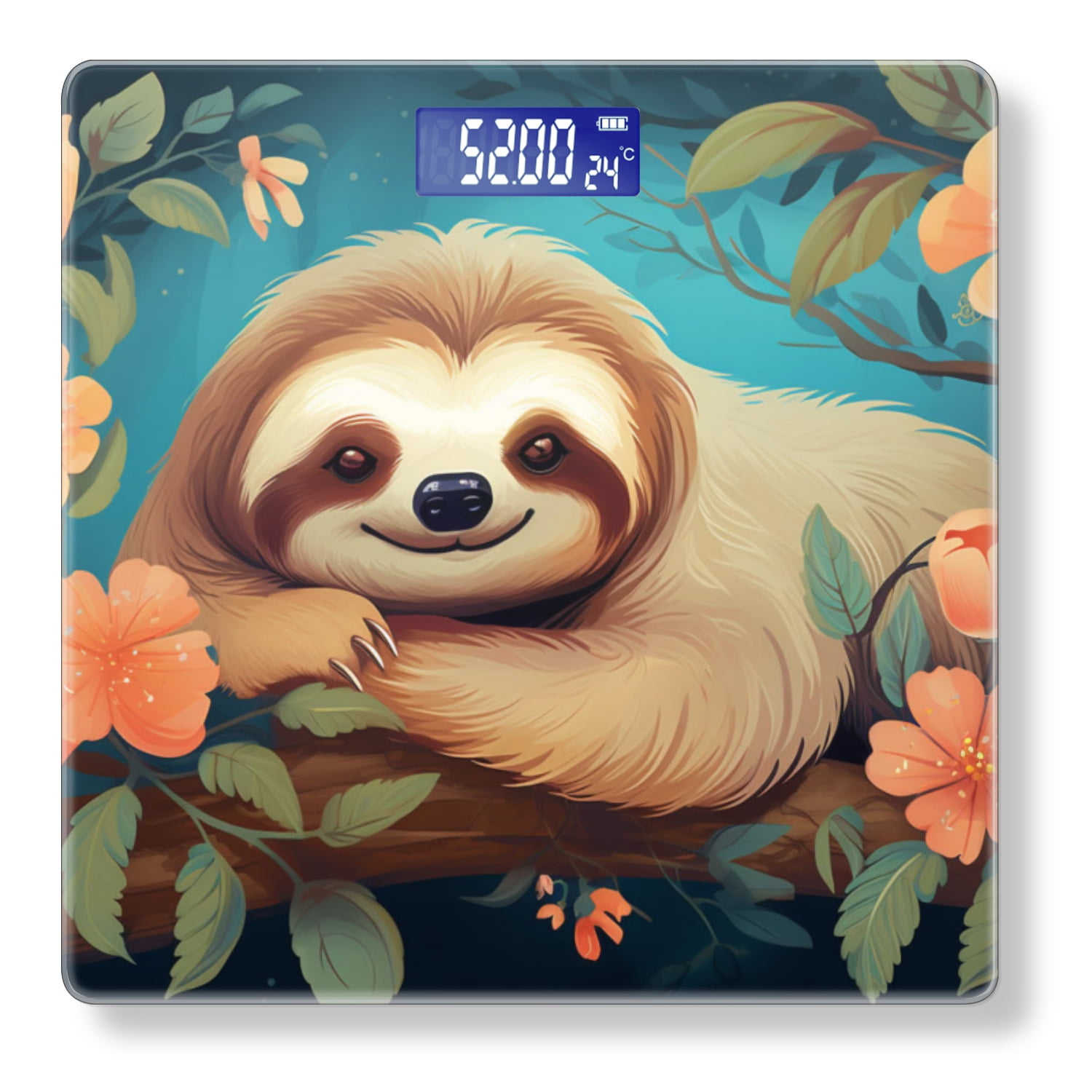 Bathroom Scale, Highly Accurate Digital Body Scale,Precisely Measures ...