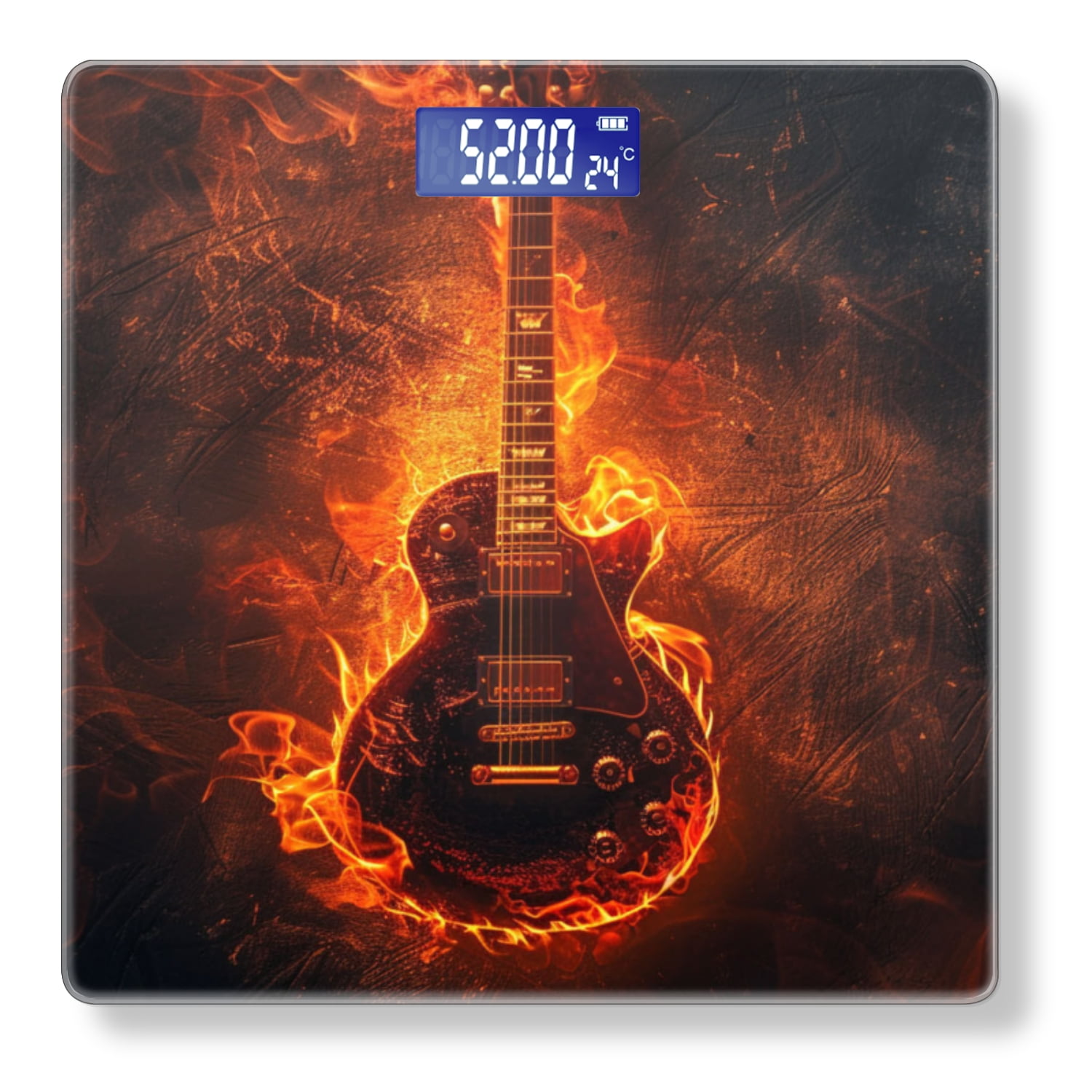 Bathroom Scale, Highly Accurate Digital Body Scale,Precisely Measures ...