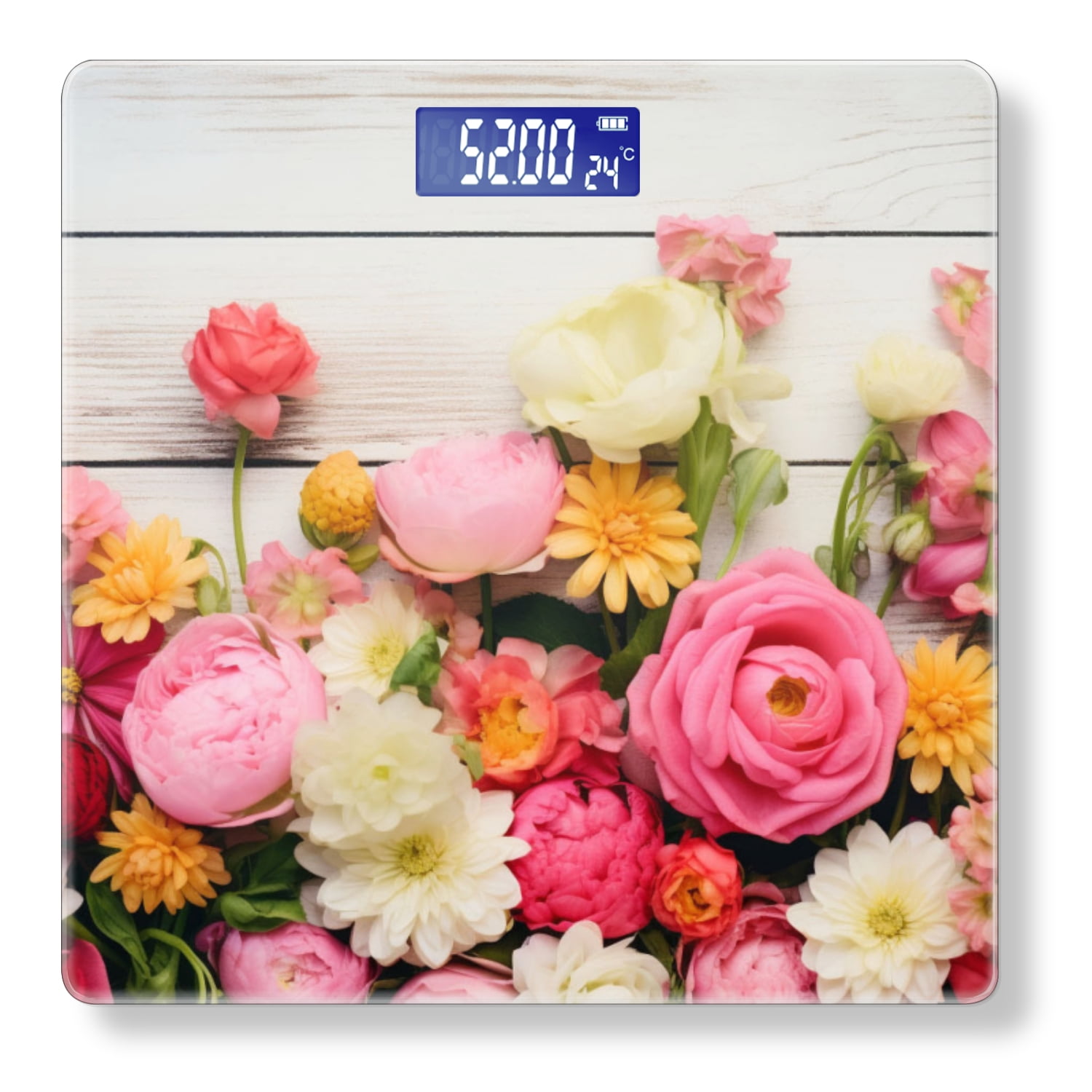 Bathroom Scale, Highly Accurate Digital Body Scale,Precisely Measures ...