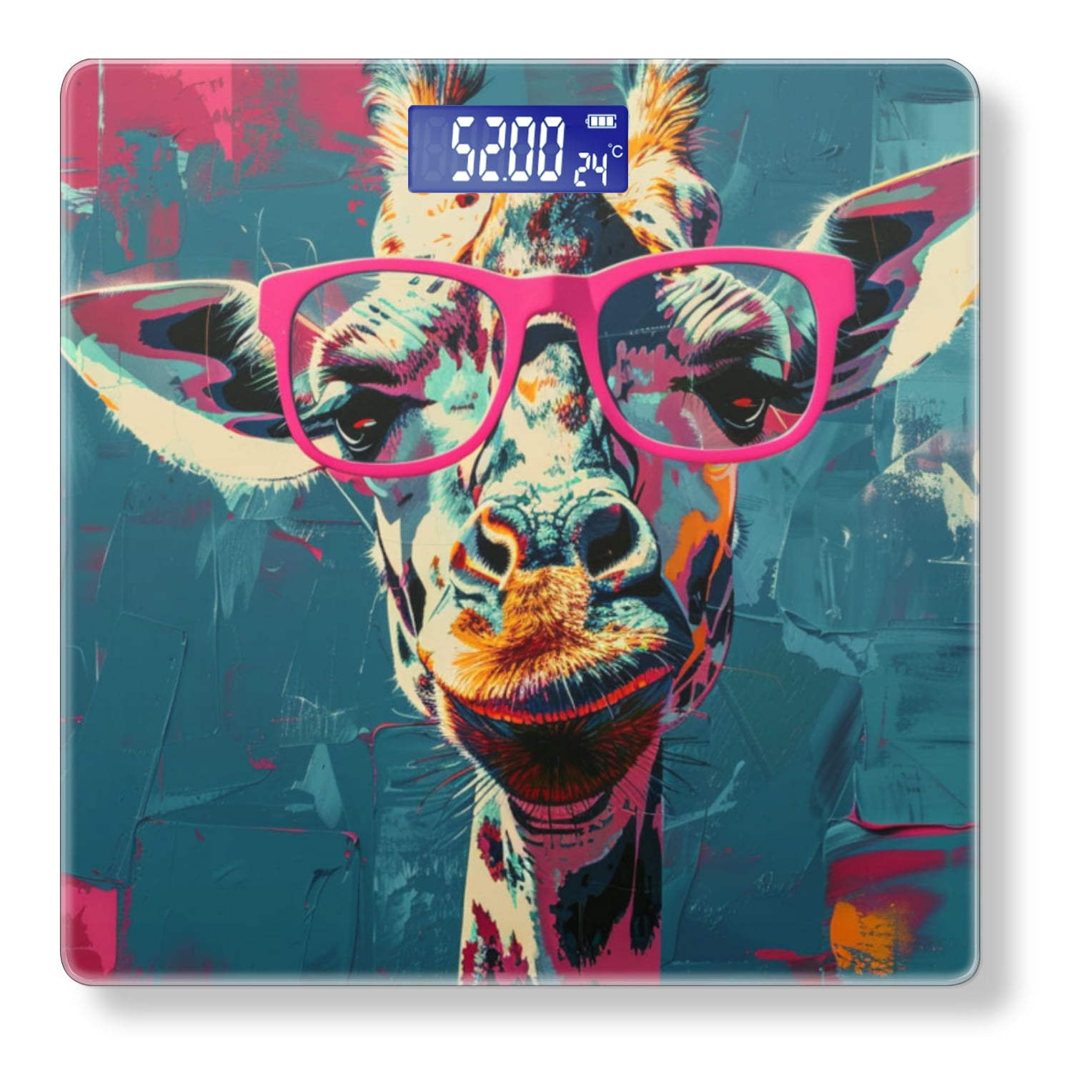 Bathroom Scale, Highly Accurate Digital Body Scale,Precisely Measures ...