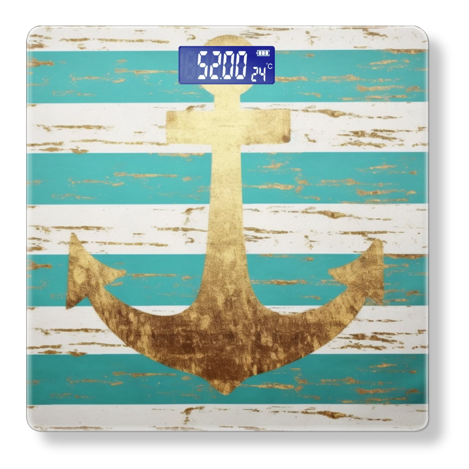 Bathroom Scale, Highly Accurate Digital Body Scale,Precisely Measures ...