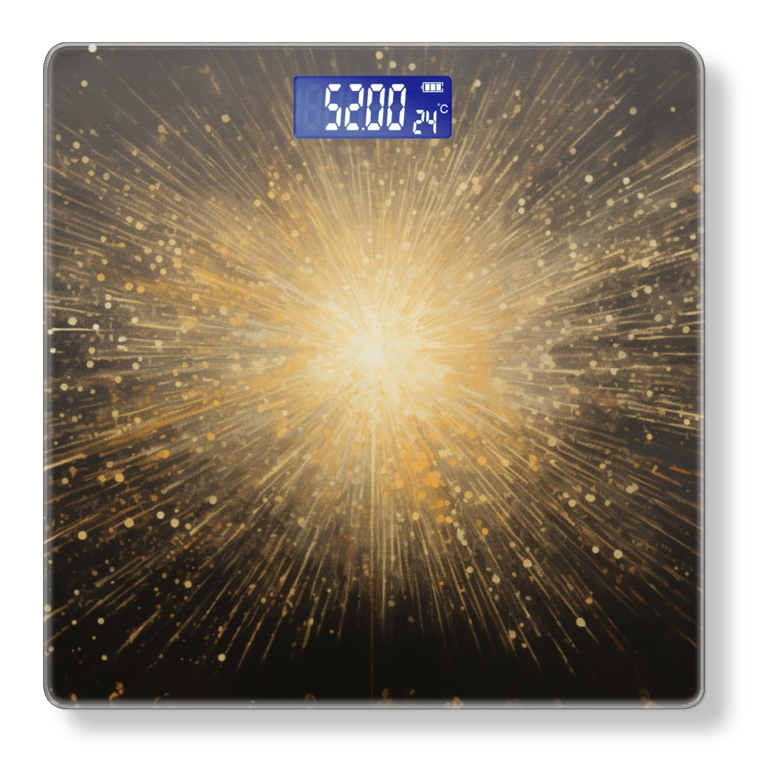 Bathroom Scale, Highly Accurate Digital Body Scale,Precisely Measures ...