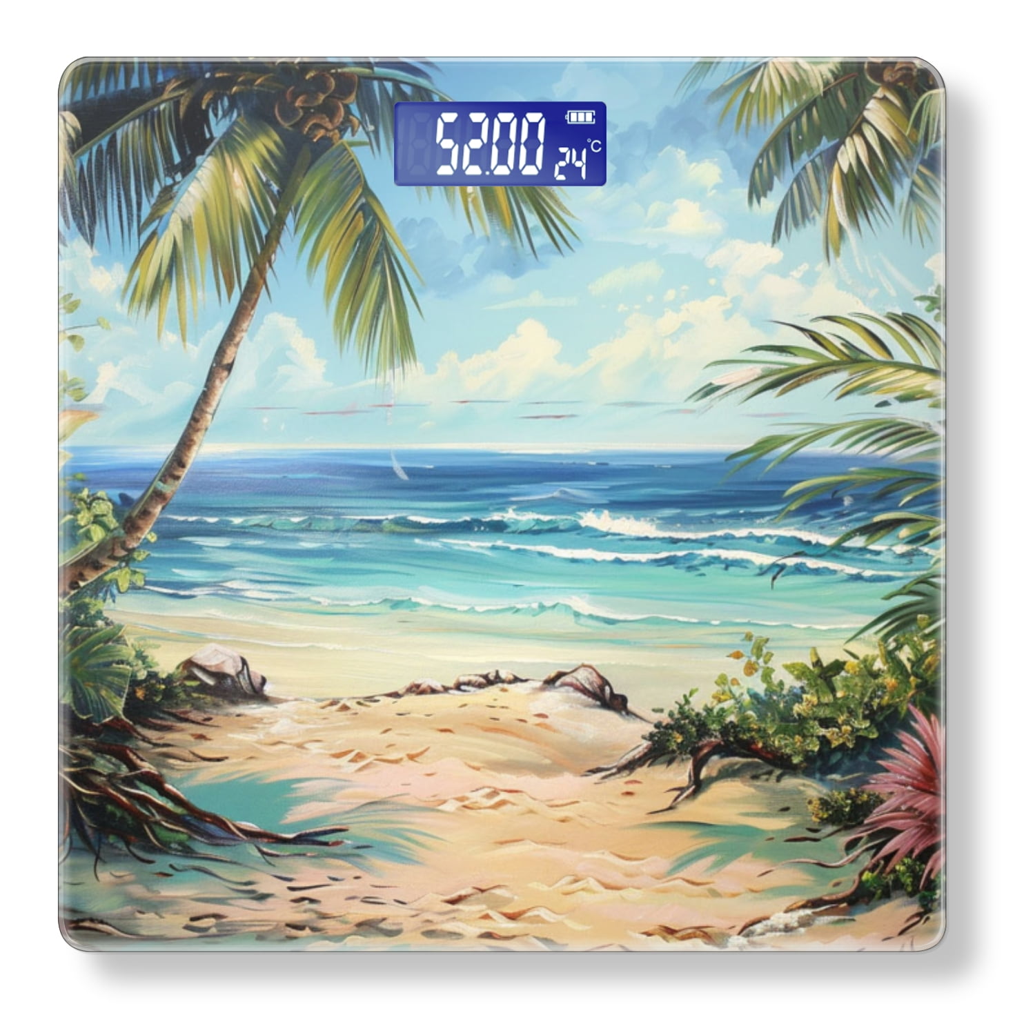 Bathroom Scale, Highly Accurate Digital Body Scale,Precisely Measures ...