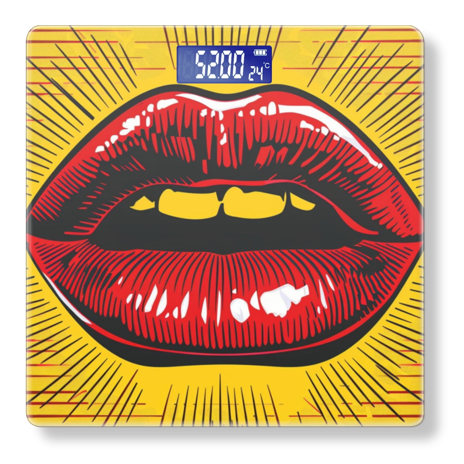 Bathroom Scale, Highly Accurate Digital Body Scale,Precisely Measures ...