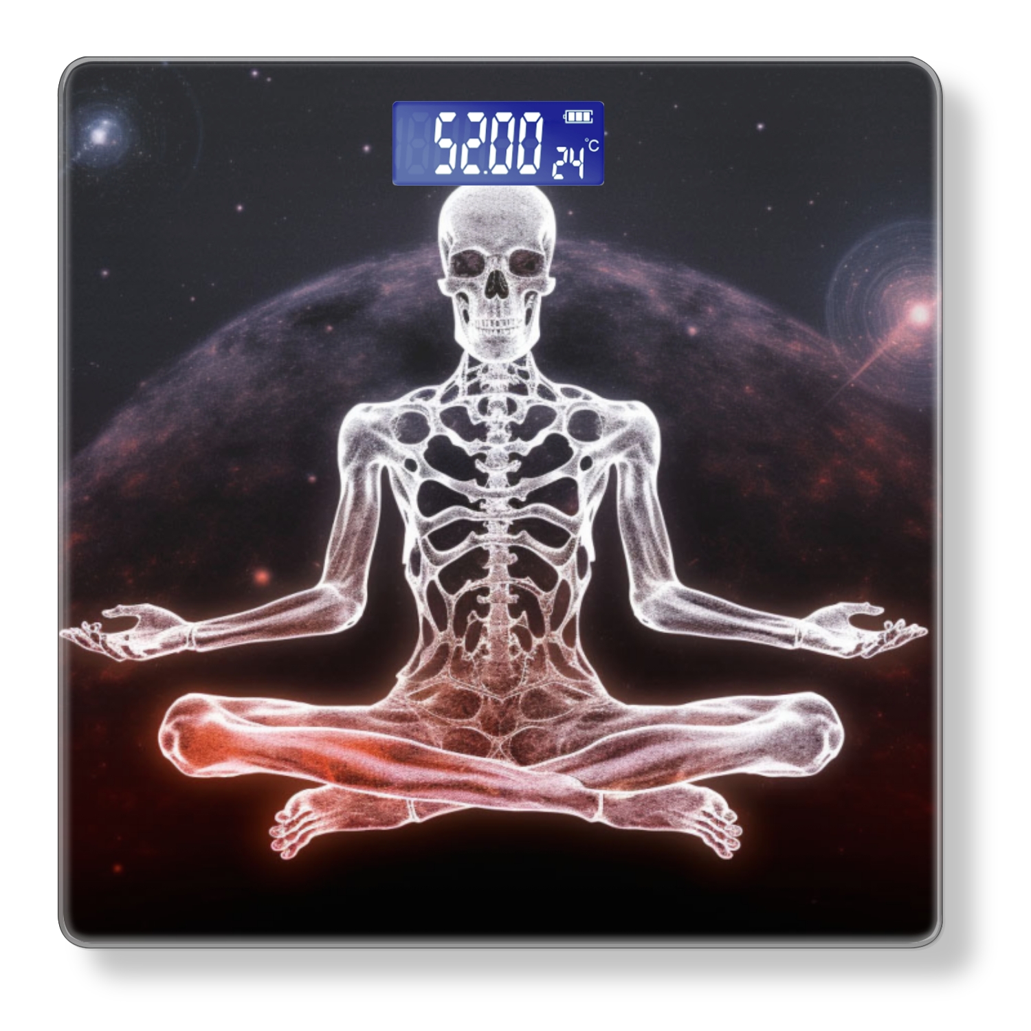 Bathroom Scale, Highly Accurate Digital Body Scale,Precisely Measures ...