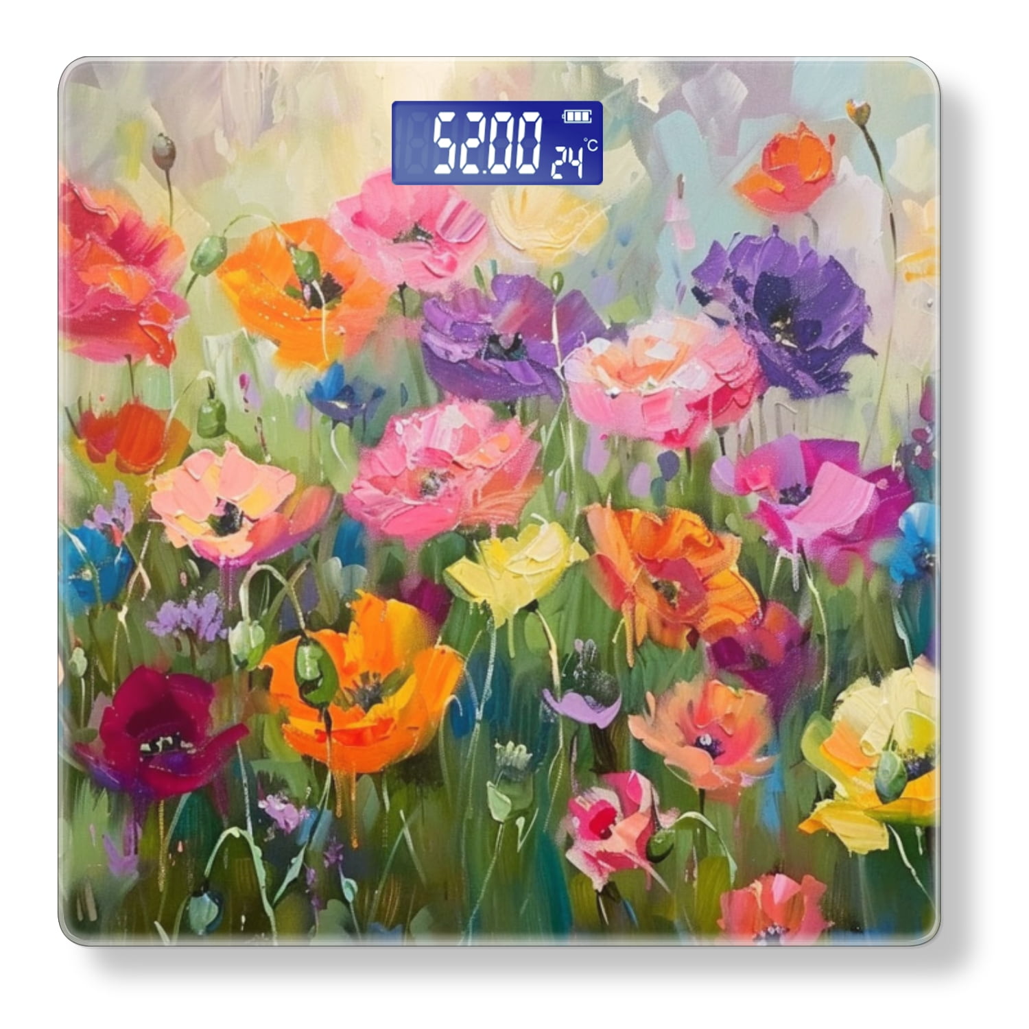 Bathroom Scale, Highly Accurate Digital Body Scale,Precisely Measures ...