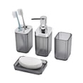 Bathroom Set of 4, Includes Mouthwash Cup, Lotion Pump Bottle ...