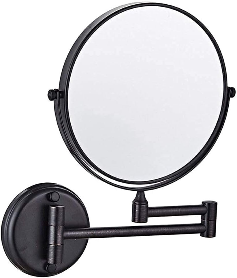 Bathroom Shaving Mirror Wall Mounted Makeup Mirror 6-inch Two-Sided ...