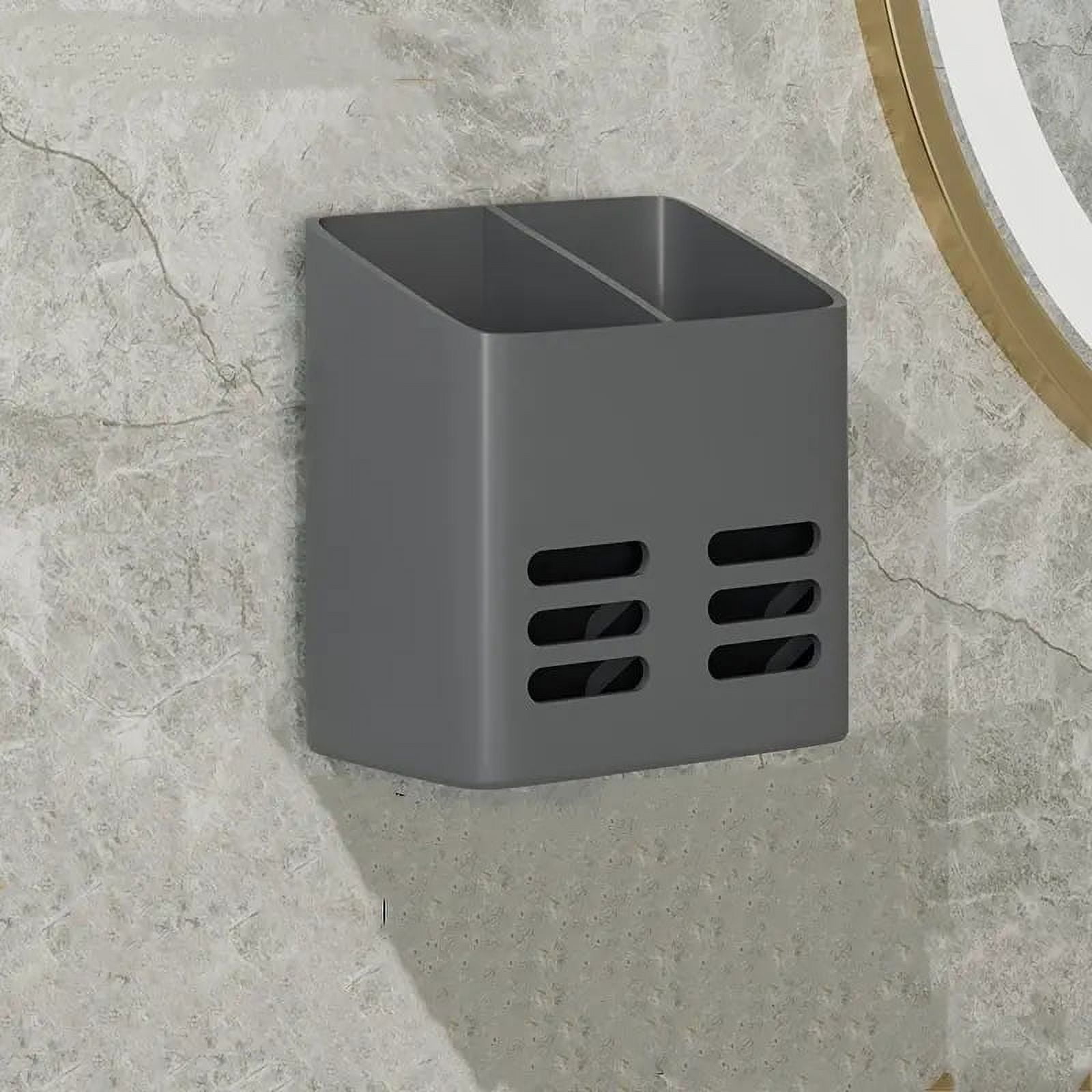 Bathroom Shelf Makeup Storage Organizer No Drill Toiletries Shelves ...