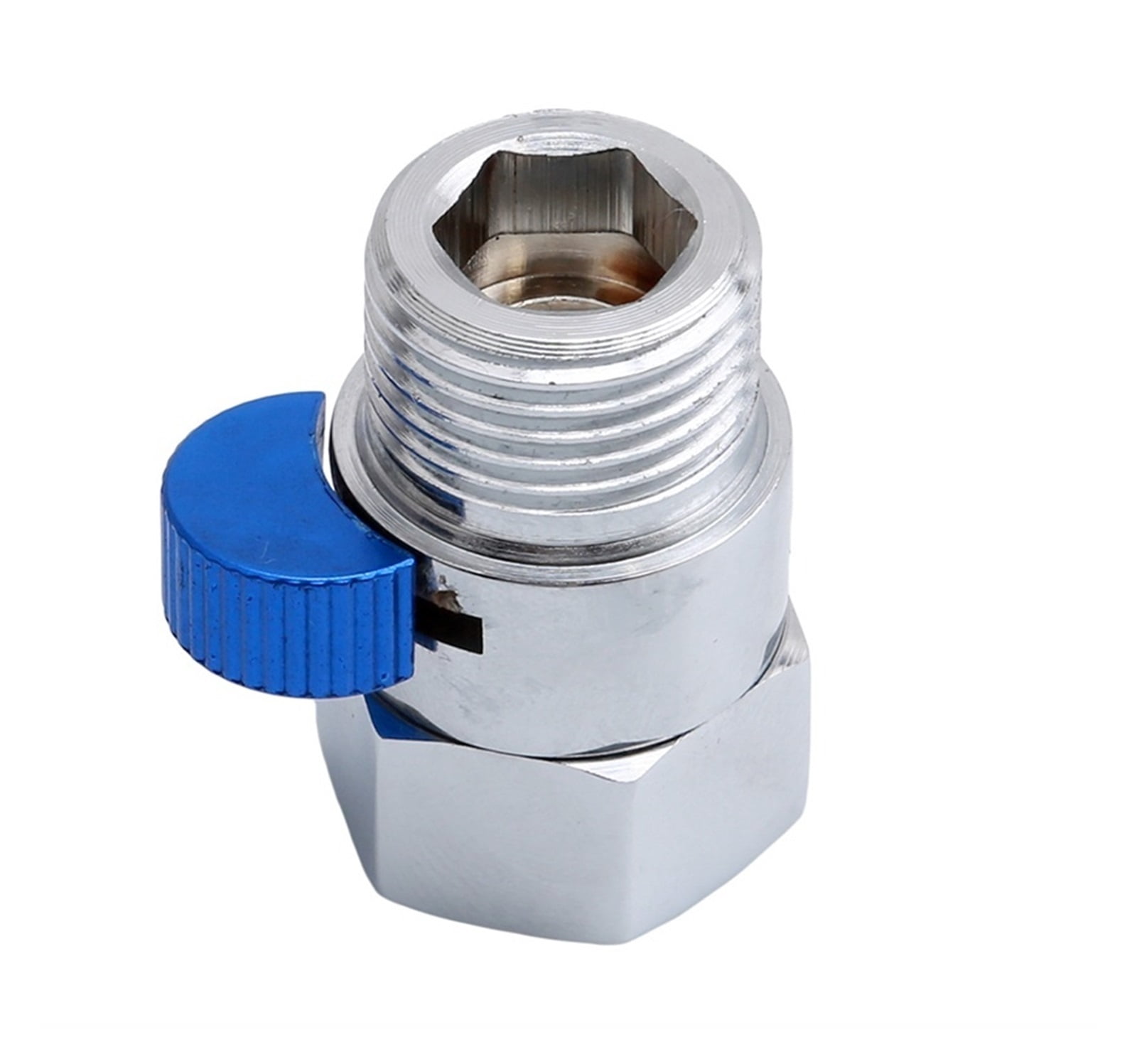 Bathroom Shower Brass Junction Water Flow Control Valve Straight ...