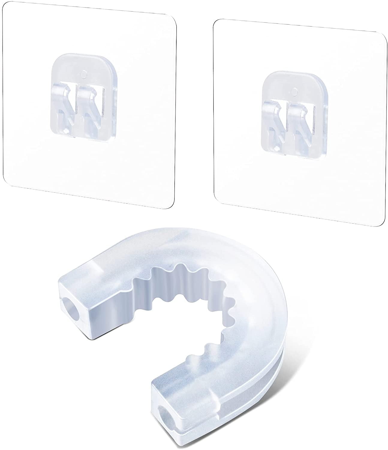 Bathroom Shower Caddy Connector with 2pcs Adhesive Sticker, Simple ...