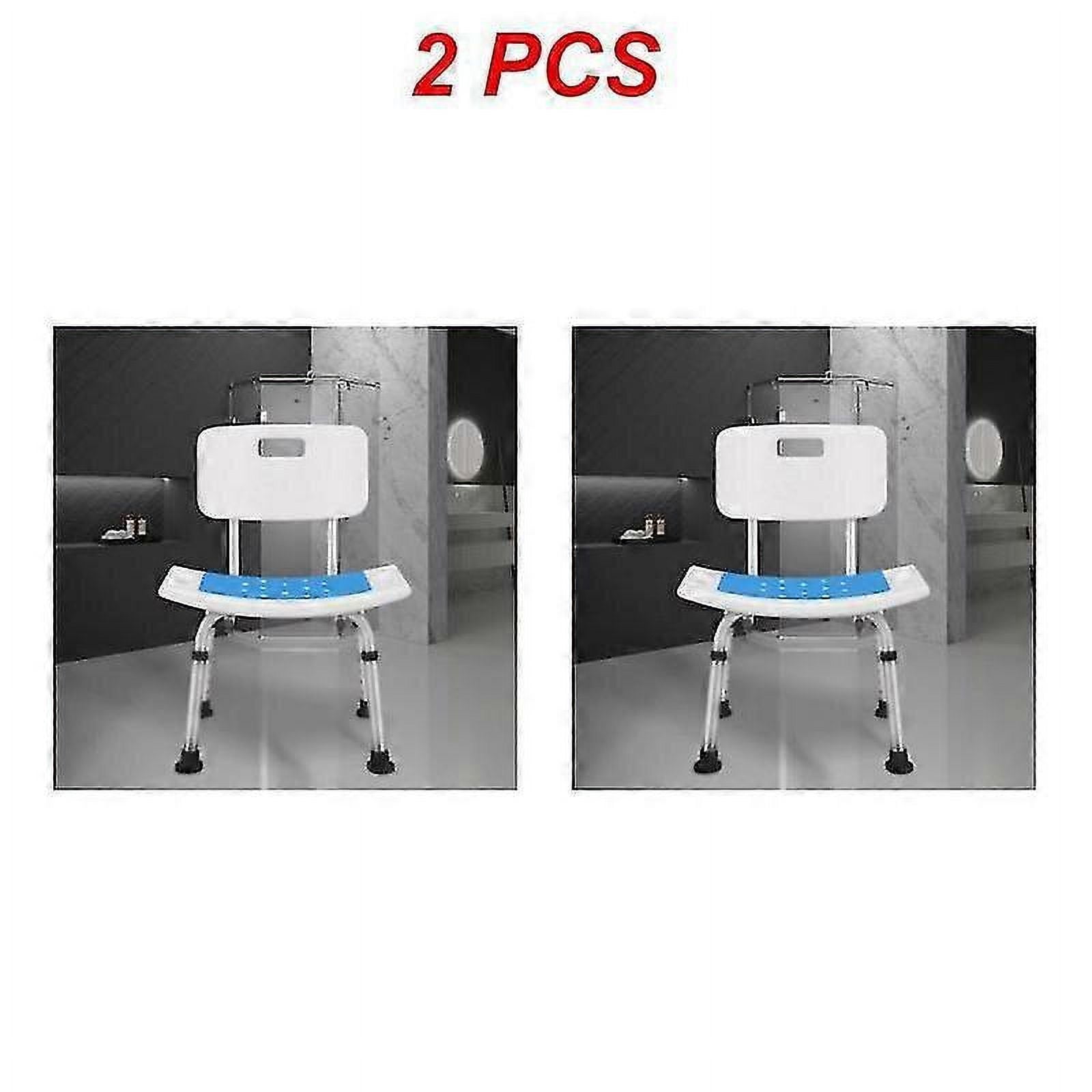 Bathroom Shower Chair Folding Bath Chair For The Elderly - Blue Cushion ...