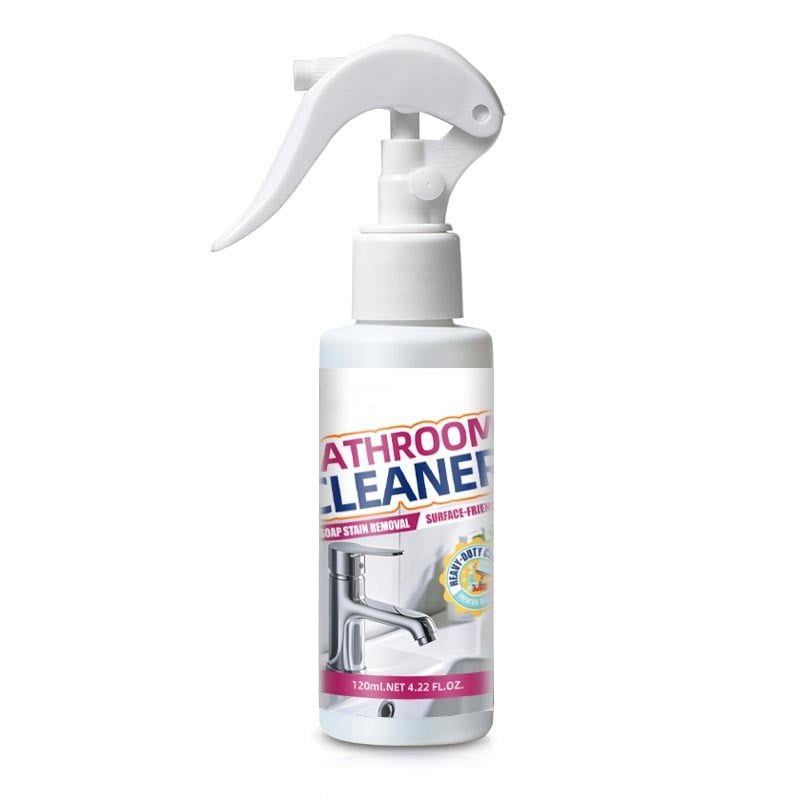 Bathroom and Shower Cleaner Spray - Powerful Hard Water Stain Remover ...