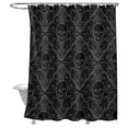 Bathroom Shower Curtain Halloween Baroque Style Waterproof Shower ...