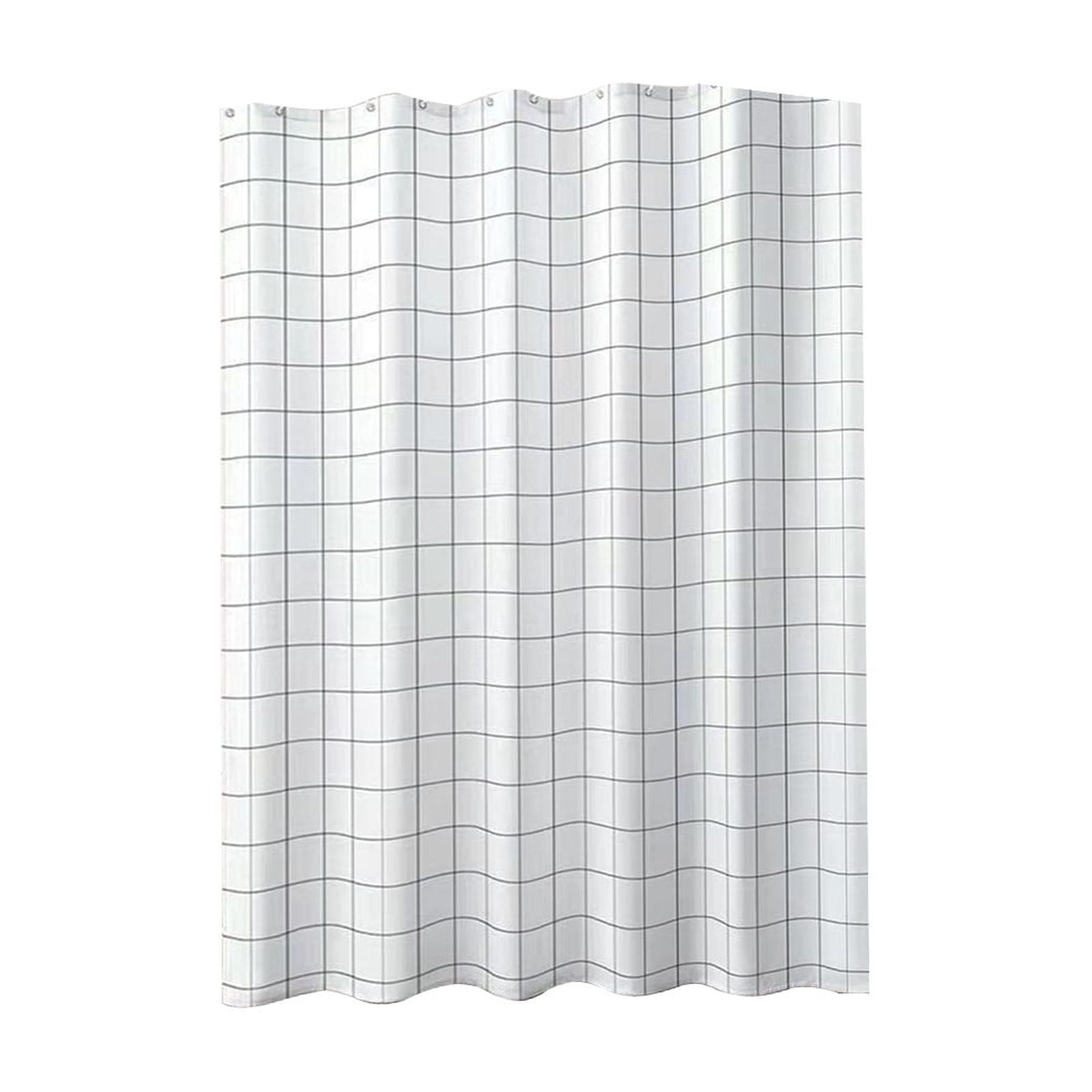 Bathroom Shower Curtain Liner, Small Waterproof Shower Liner, Plastic ...