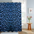 Bathroom Shower Curtain Modern Animal Skin Texture Waterproof Shower ...
