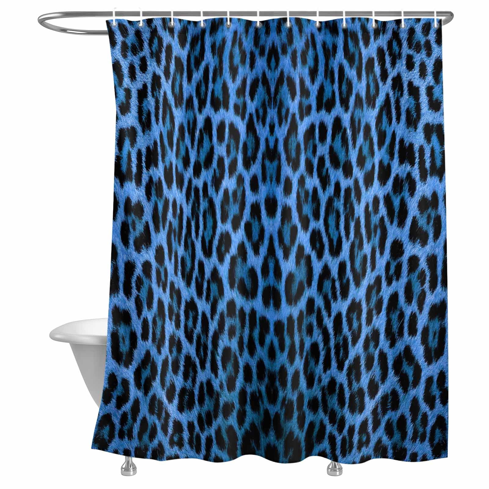 Bathroom Shower Curtain Modern Animal Skin Texture Waterproof Shower ...