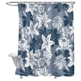 Bathroom Shower Curtain Retro Country Blossom Flowers Waterproof Shower ...
