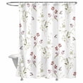 Bathroom Shower Curtain Spring Watercolor Blossom Flower Waterproof ...